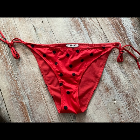 Ganni | Swim | Ganni String Bikini Bottom | Poshmark